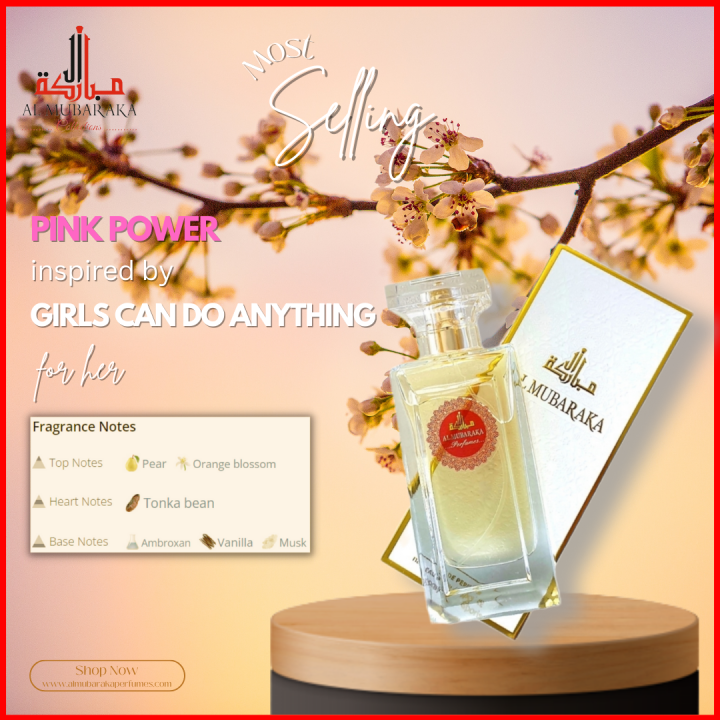 Pink Power Perfume Oil - Inspired By Girls Can Do Anything - Al ...